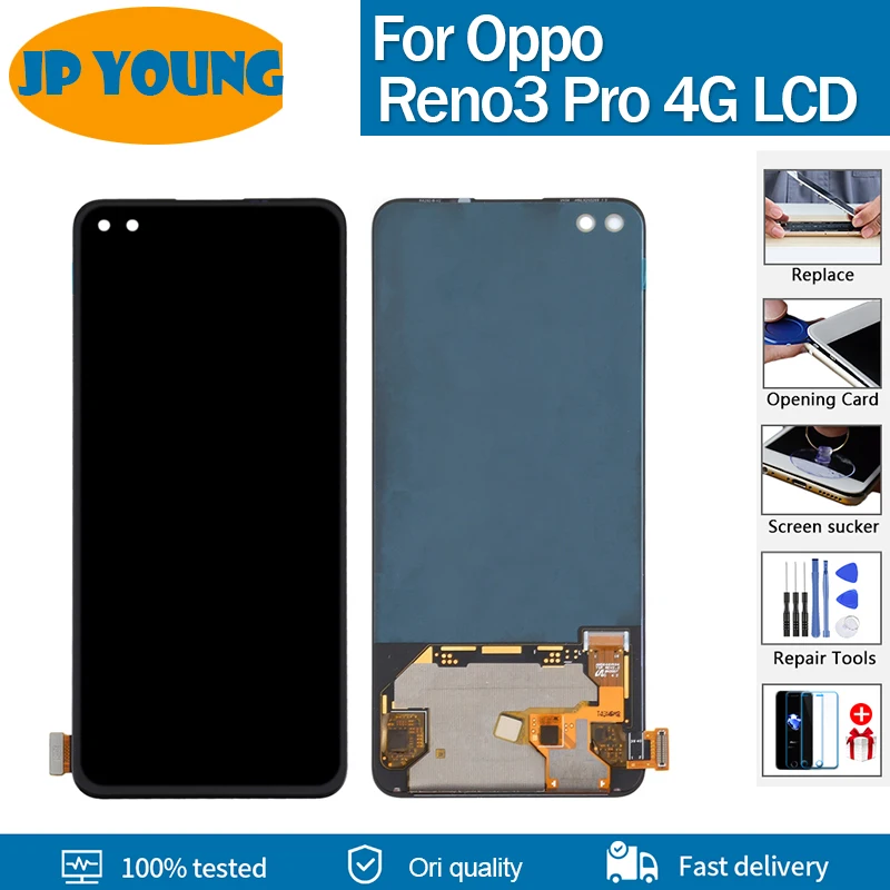 6-4-Original-For-Oppo-Reno3-Pro-4g-LCD-Display-With-Burn-shadow-CPH2035 ...