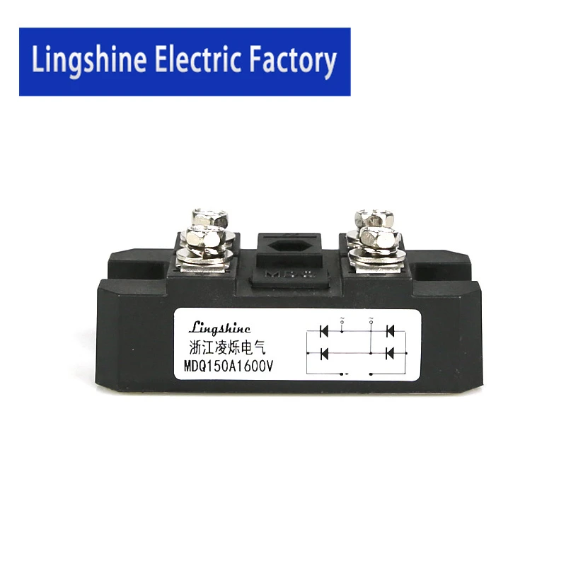 Single Phase Bridge Modules MDQ150A 1600V 1 Phase Diode Rectifier ...