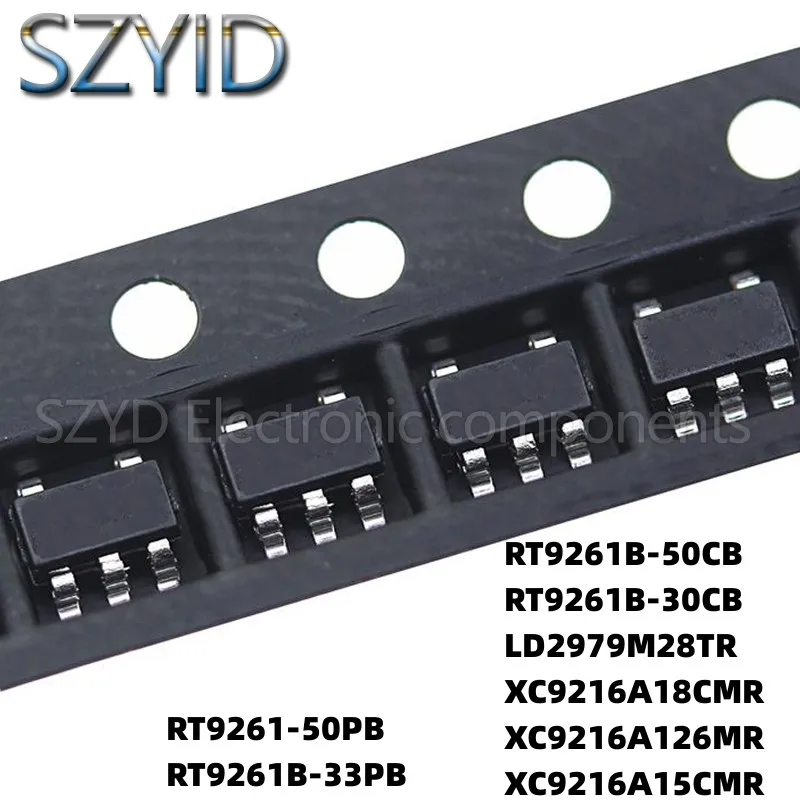100PCS-SOT23-5-RT9261-50PB-RT9261B-33PB-RT9261B-50CB-RT9261B-30CB ...