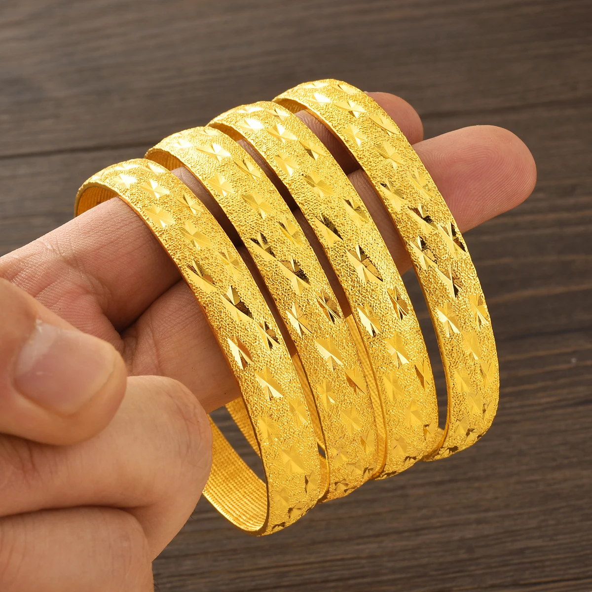 African-Gold-Color-Bangles-For-Women-Dubai-Bracelet-Jewellery-Women ...