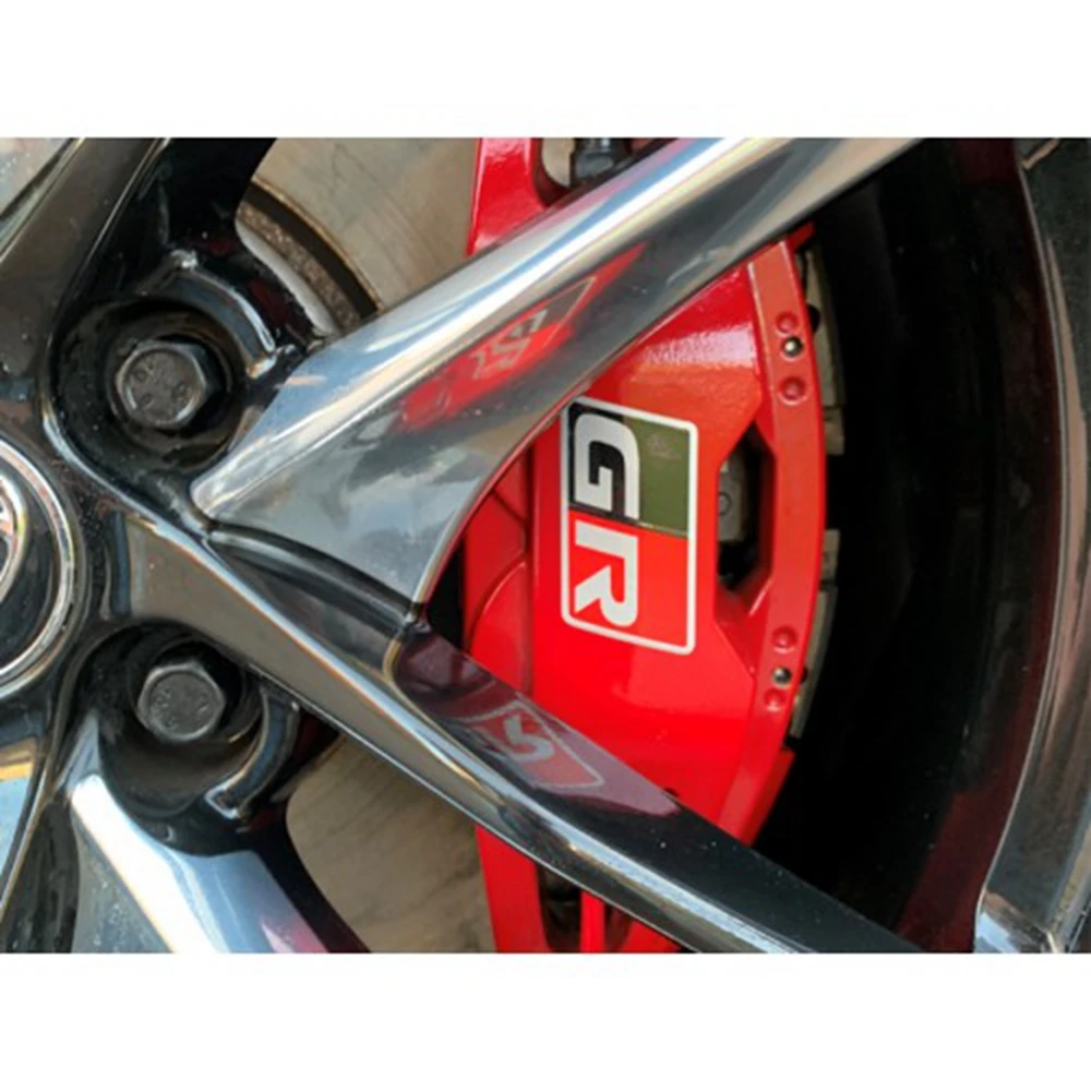 Car-Brake-Caliper-GR-Gazoo-Racing-Sticker-Waterproof-PVC-Body-Decor ...
