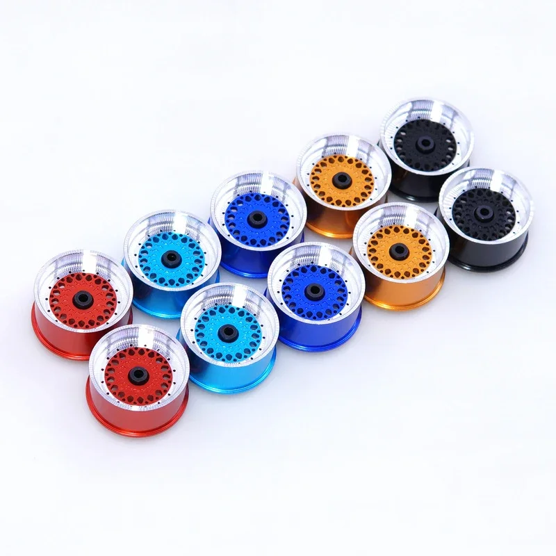 self-made-mini-4wd-parts-aluminium-alloy-medium-wheels-rims-4pcs-95578 ...
