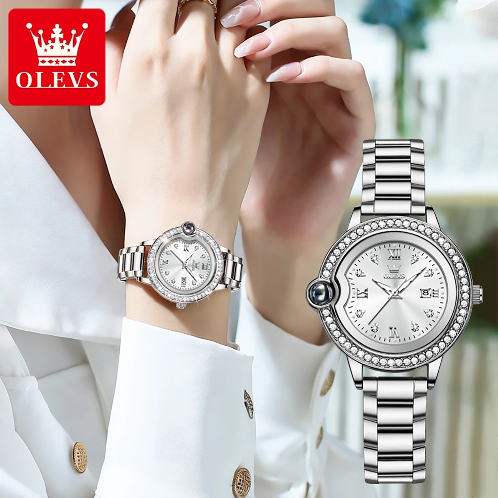 Olves-5588-Luxury-Quartz-Watches-for-Women-Waterproof-Luminous-Wristwatches-Stainless-Steel ...