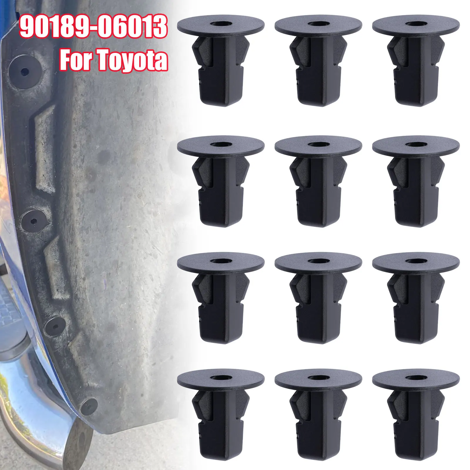Front Wheel Arch Lining Mudguard Splash Clips Fender Liner Screw ...