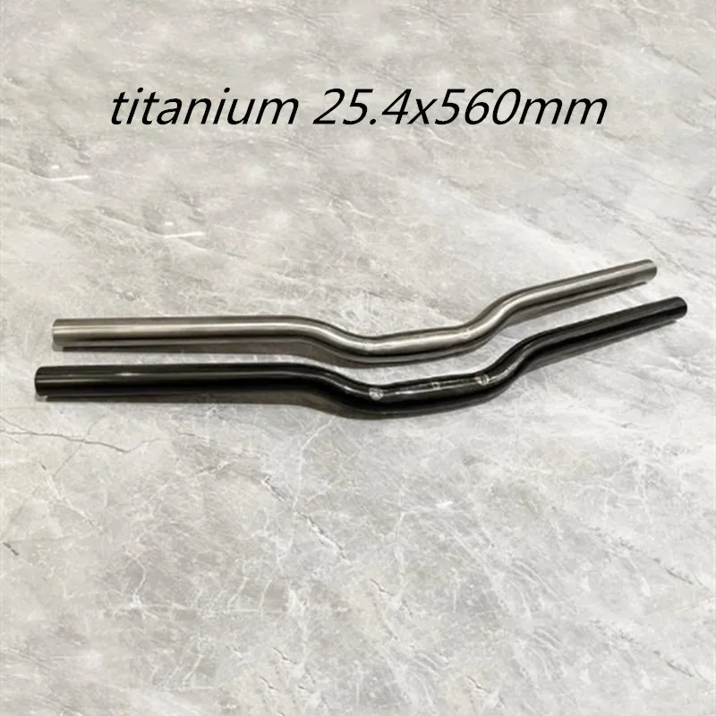 U.J handlebar 25.4x560mm titanium swallow handlebar for brompton birdy ...