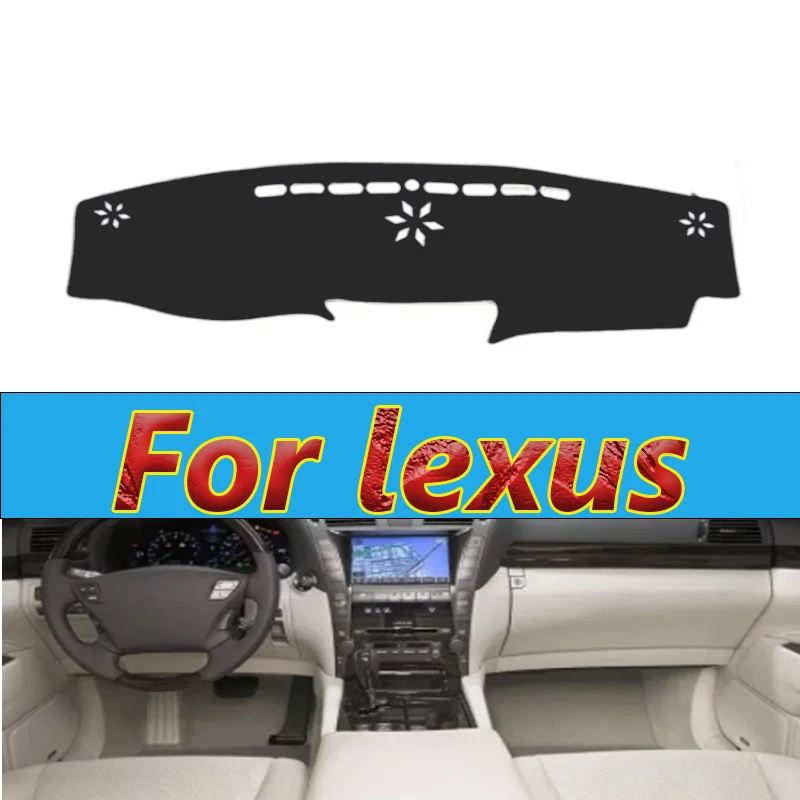 Car-Auto-Inner-Dashboard-Cover-Dashmat-Pad-Carpet-Dash-2-Layers-For ...