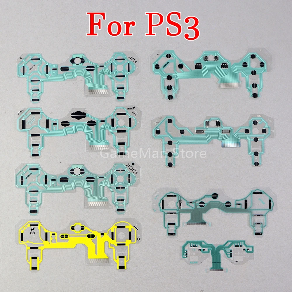Pel-cula-conductora-de-Cable-flexible-para-teclado-de-Joystick-PS3 ...