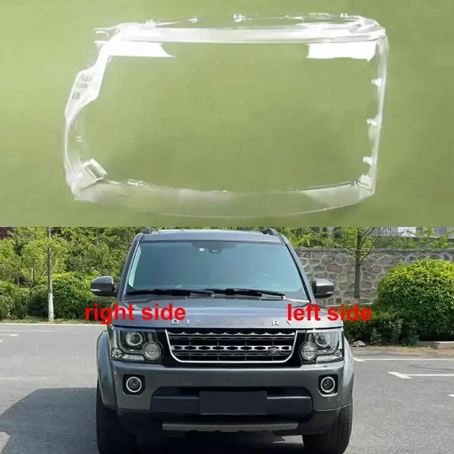 For-Land-Rover-Discovery-4-LR4-2014-2018-Headlight-Cover-Transparent ...