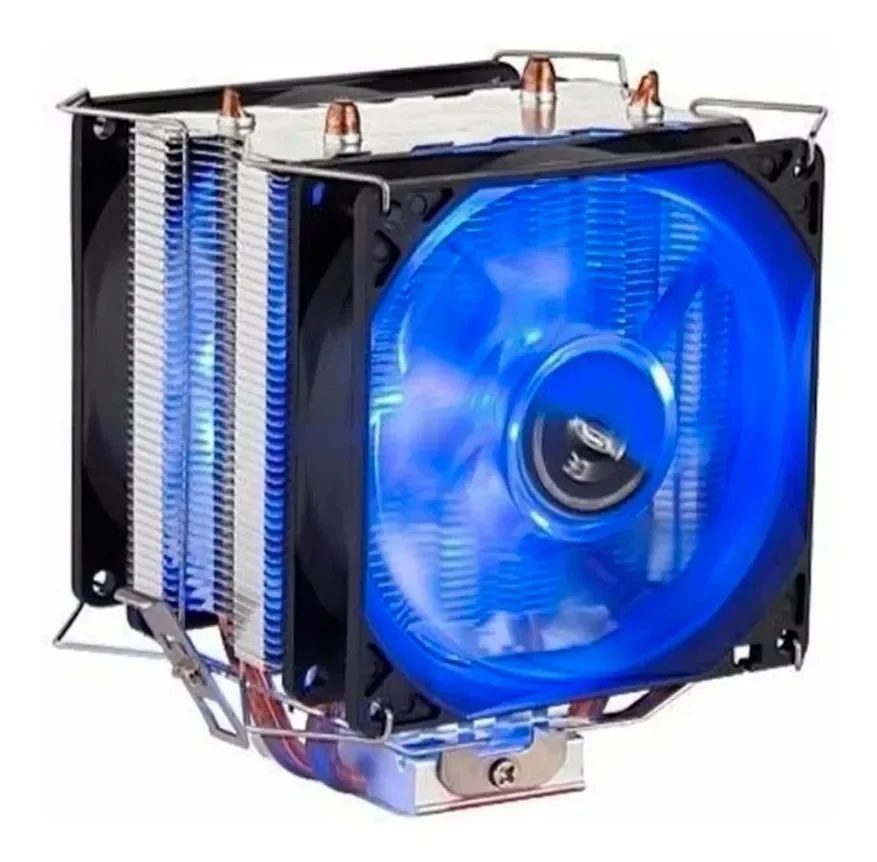 Double-Cpu-Cooler-92mm-Dual-Intel-Amd-X79-X99-1155-Am4-Am3-Dex-DX-9100D ...