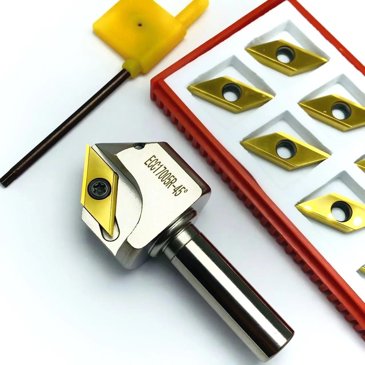 ECC17005R 30 45 60 ° C12 chamfering tool ECC 17005R CNC blade ...