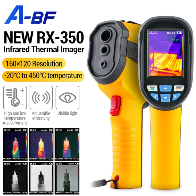 A-BF Infrared Thermal Imager RX-300 -20°C~550°C Industrial Floor ...
