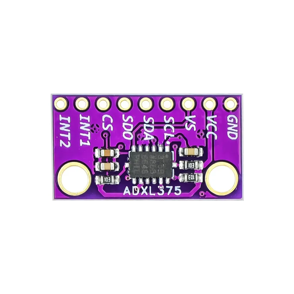 High G Accelerometer 200g Accelerometer Module How To Use ADXL375 High ...
