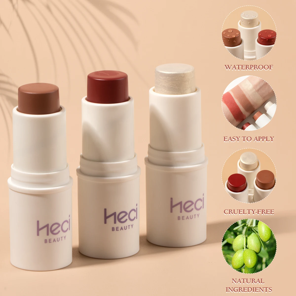 Juego-de-palos-de-maquillaje-cremosos-Kit-de-maquillaje-3d ...