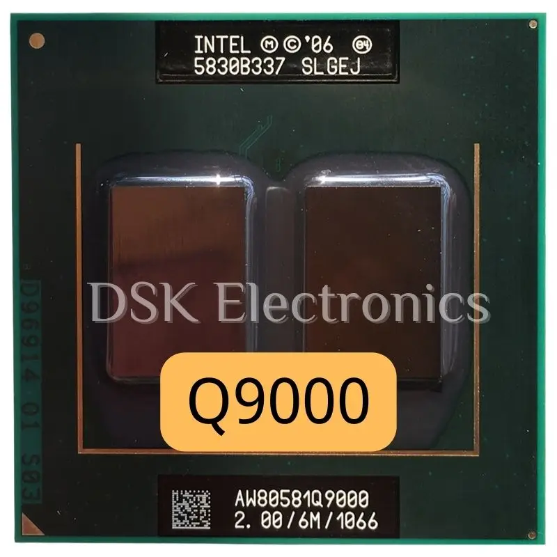 Lntel Core Q9000 CPU 2.00GHz 6M Q 9000 Processador Quad-Core SLGEJ CPU ...