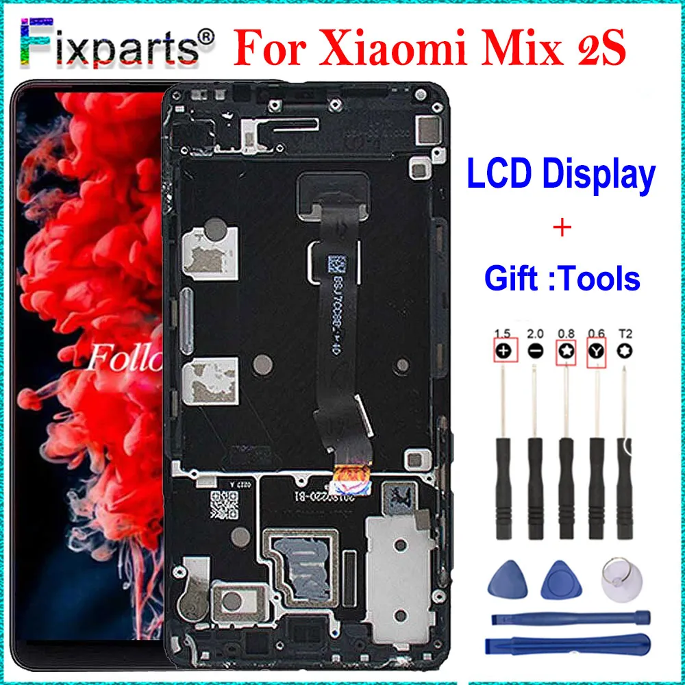 Teste novo para xiaomi mix 2s mix2s display lcd tela de toque digitador ...
