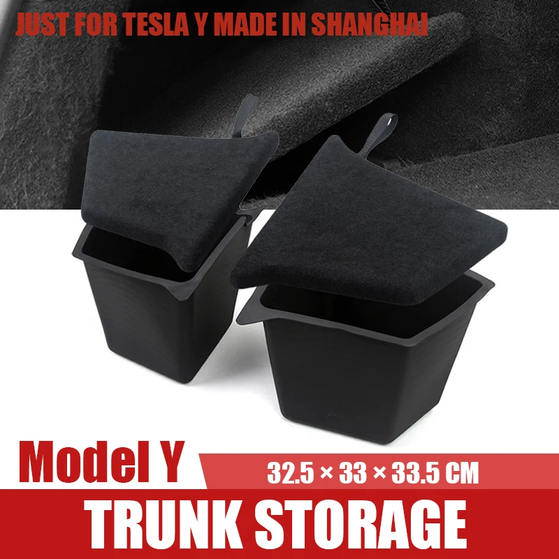 Box Car Storage For Tesla Model Y Made in Shanghai Car Trunk Side ...