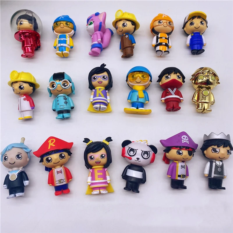 3 10Pcs Original Ryans World Red Titan Big Gil Gus Panda Lexa Shelldon ...