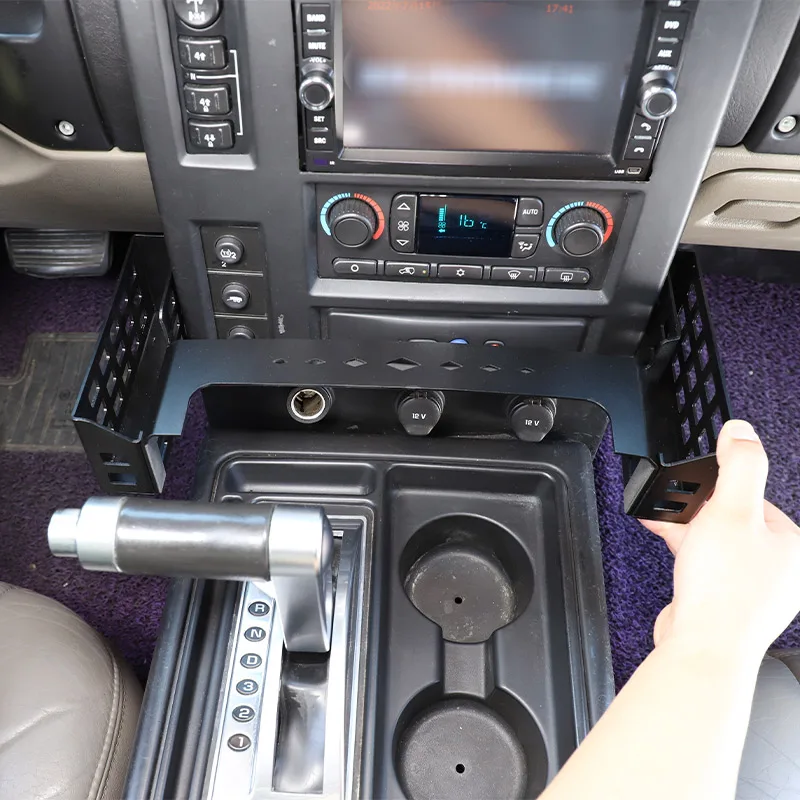 For Hummer H2 2003-2007 Car Central Control Storage Rack On Both Sides ...
