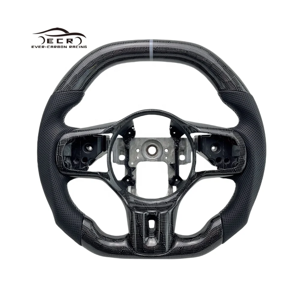 Ever-Carbon-Racing-ECR-Custom-Design-Flat-Bottom-Carbon-Fiber-Steering ...