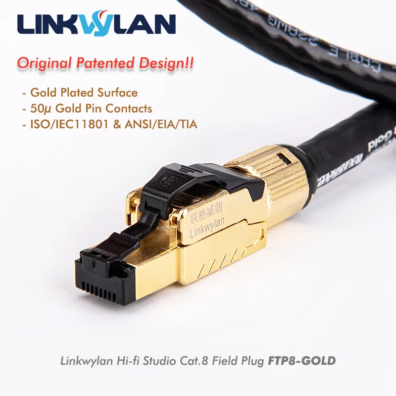 Linkwylan-Original-Patented-Design-RJ45-Cat8-Field-Termination-Plug ...