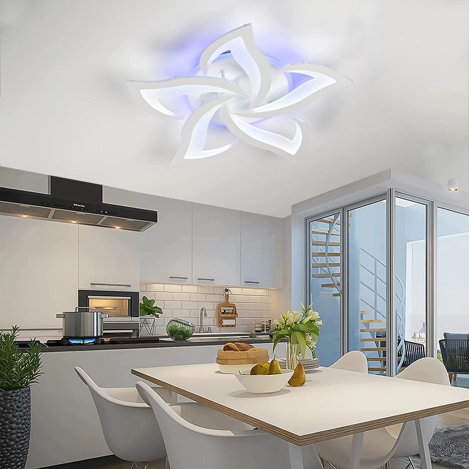 IRALAN-Smart-Control-LED-pattern-Ceiling-Light-RGB-APP-Dimmable-for ...