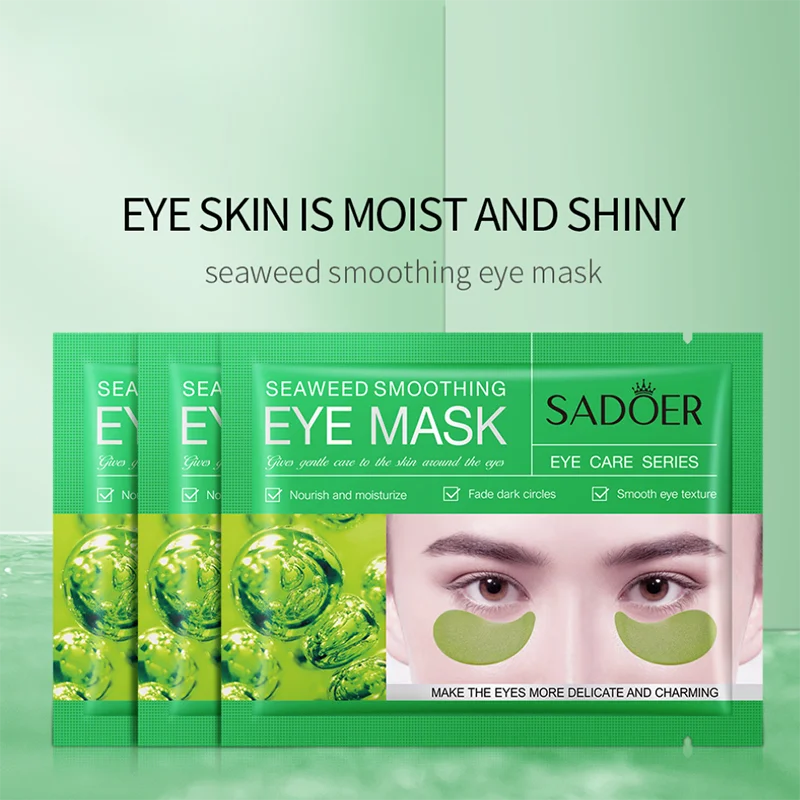Seaweed-Eyes-Patches-Masks-Collagen-Augen-Maske-Pad-Masker-Antiojeras ...