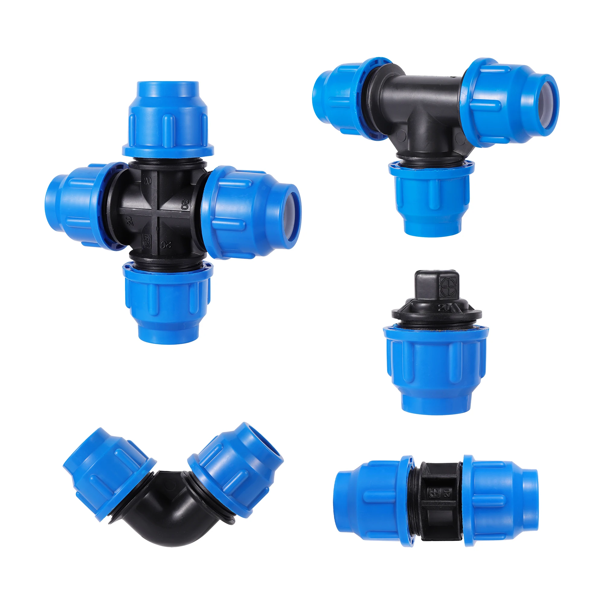 20-25-32-40-50mm-PE-pipe-ball-valve-joint-quick-connector-agricultural ...