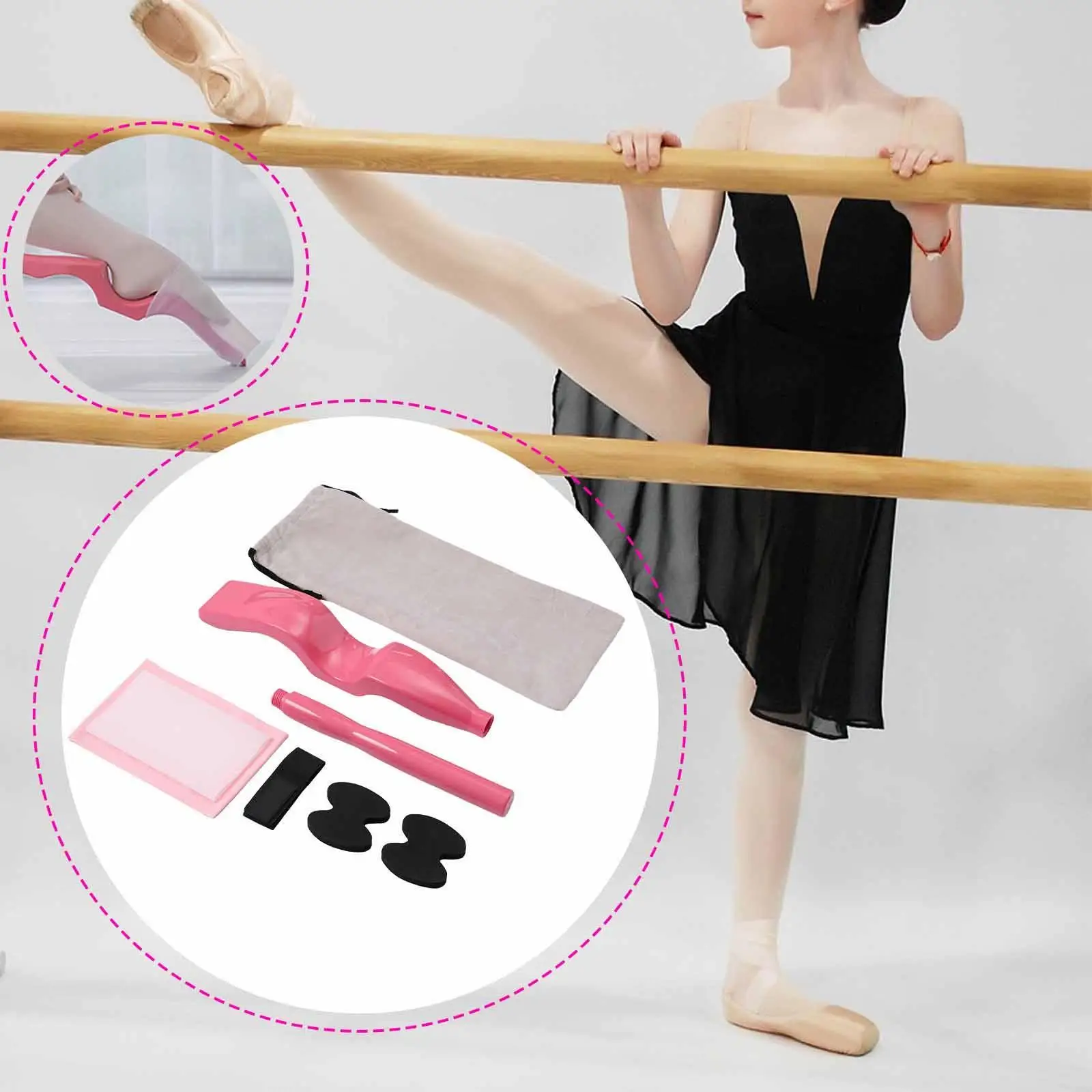 Ballet Foot Stretcher Set for Women Adults Foot Arch Enhancer Toe ...