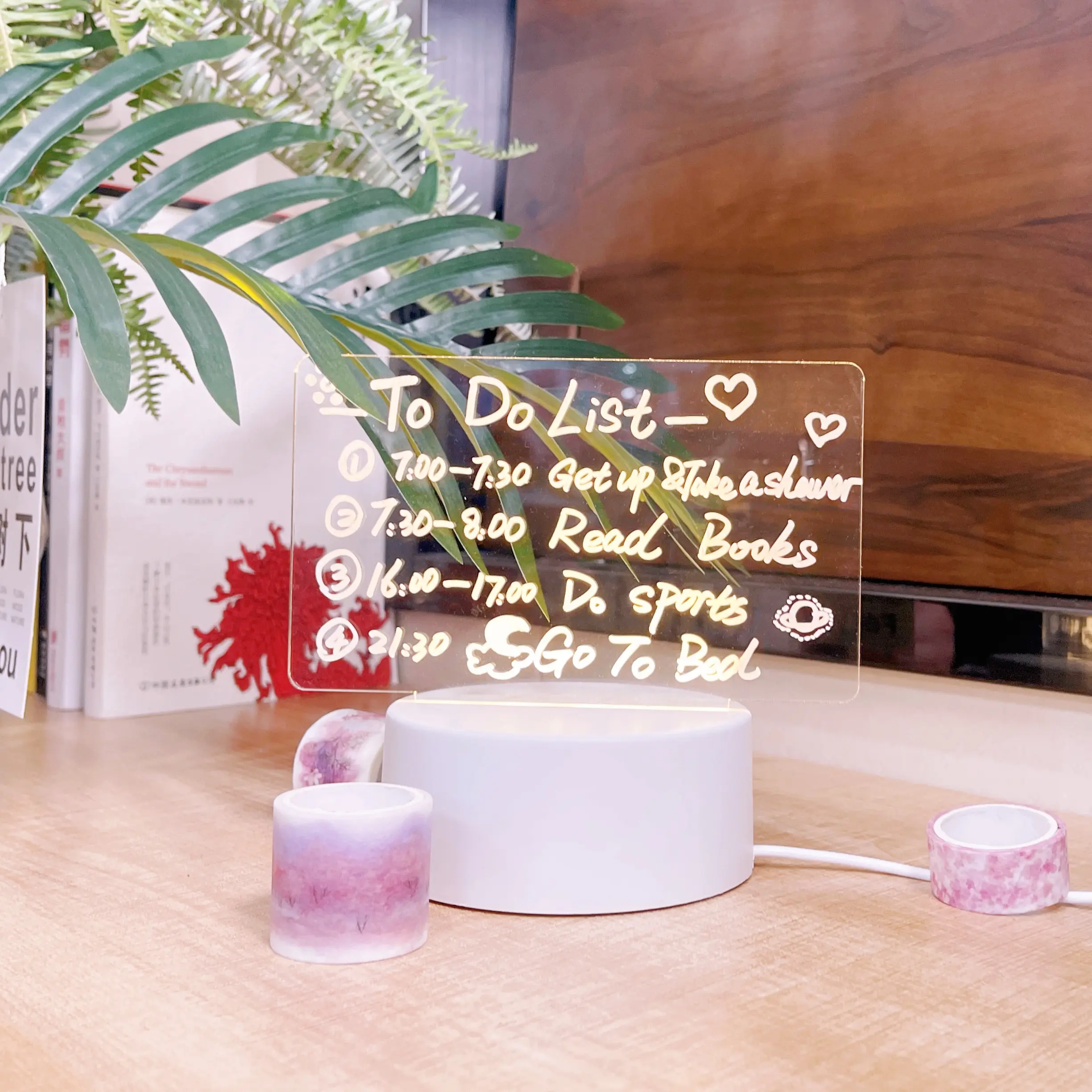 Whiteboard Light Erasable | Pen Light Transparent | Pen Ins Transparent ...