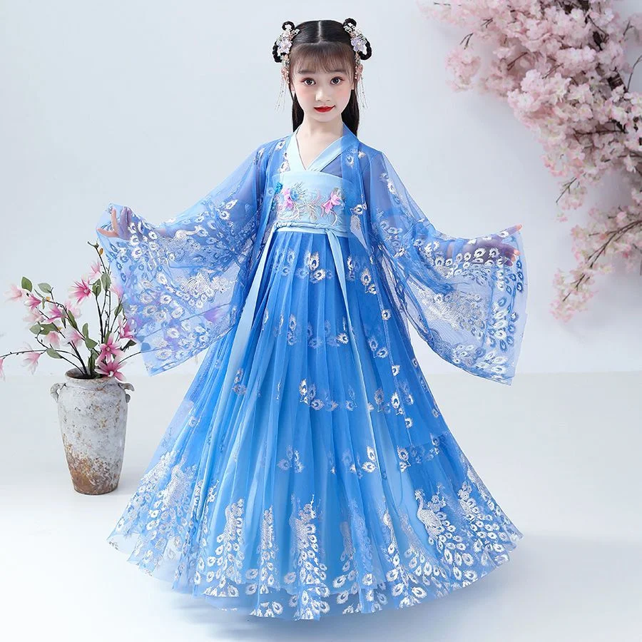 Chinese-Hanfu-Dress-Girls-Ancient-Hanfu-Children-Carnival-Halloween ...