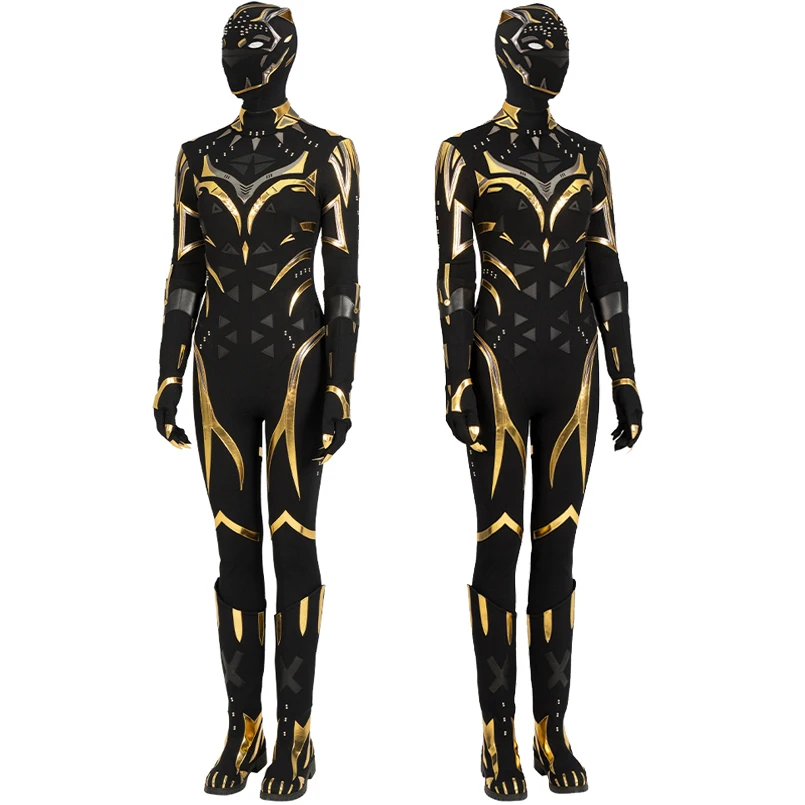 Adult Women Outfit Wakanda Forever Shuri Cosplay Costume Female Panther ...