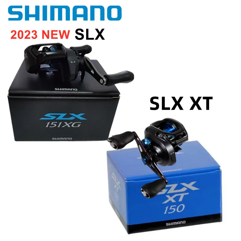 Shimano SLX XT Low Profile Baitcasting Fishing Reel, Original, água doce, água salgada, 2023 ...
