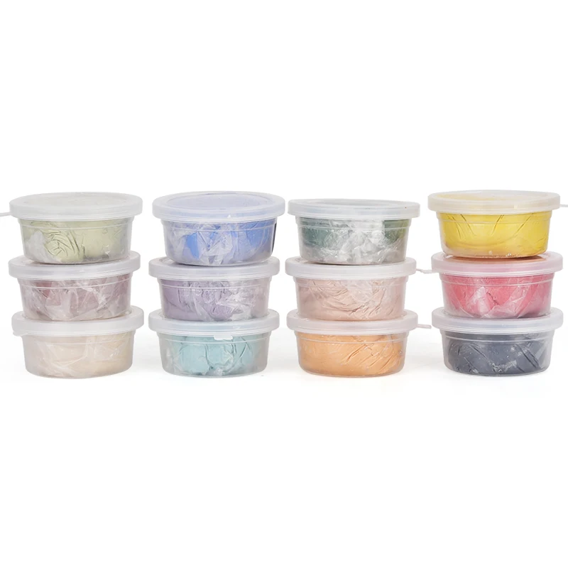 12-Colors-Air-Drying-Pottery-Clay-Polymer-Fireable-Handmade-Self-drying ...