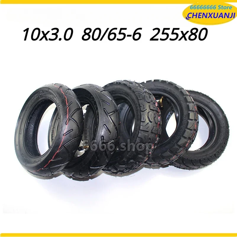 10-Inch-Pneumatic-Tyres-80-65-6-for-Electric-Scooter-E-Bike-10x3-0-6 ...