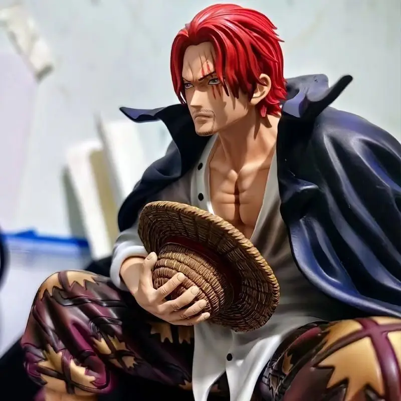 Pvc Anime Collection Model Toys | Shanks Action Figure One Piece - 17cm ...