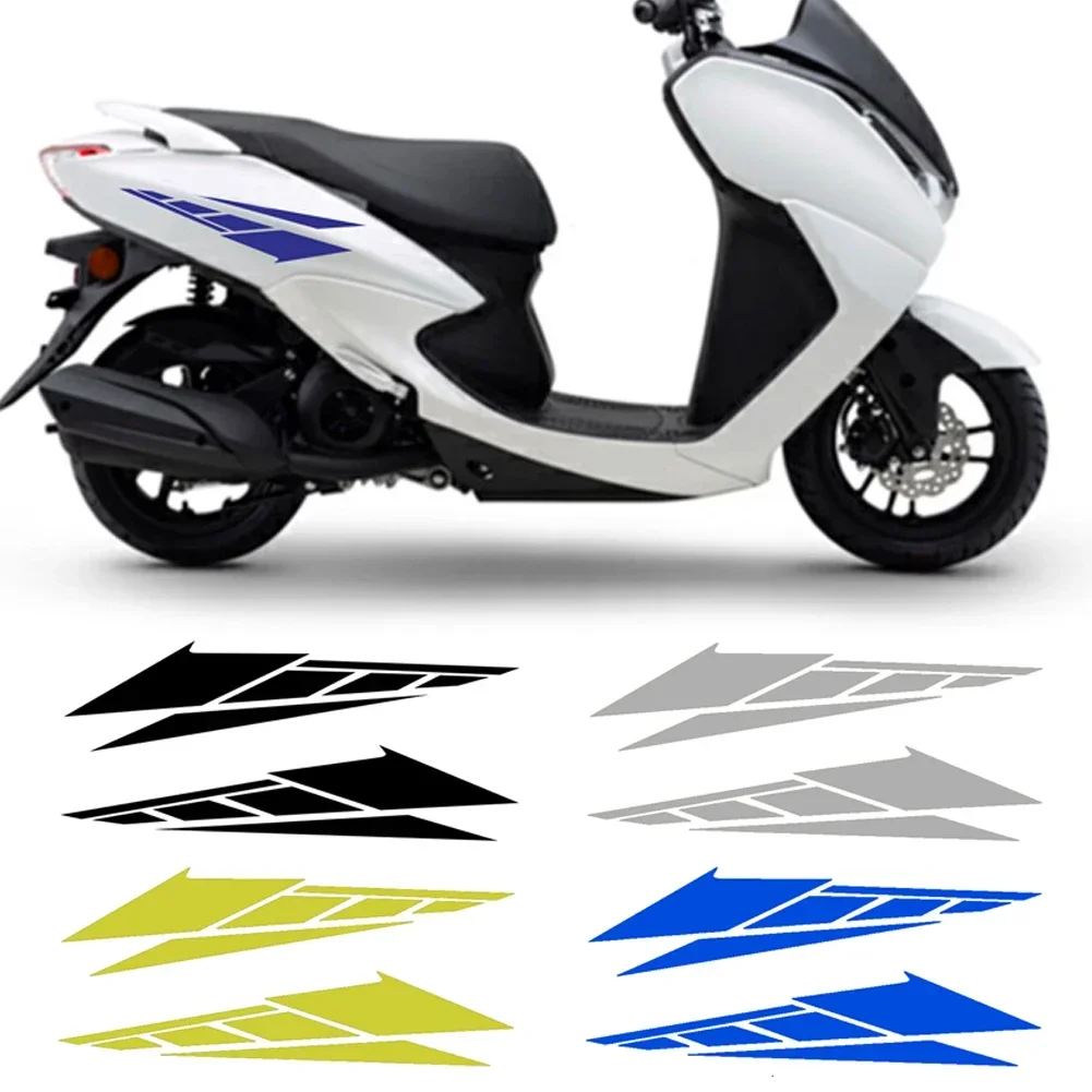 2PCS-PVC-Reflective-Motorcycle-Accessories-Stickers-Decals-for-Scooter ...