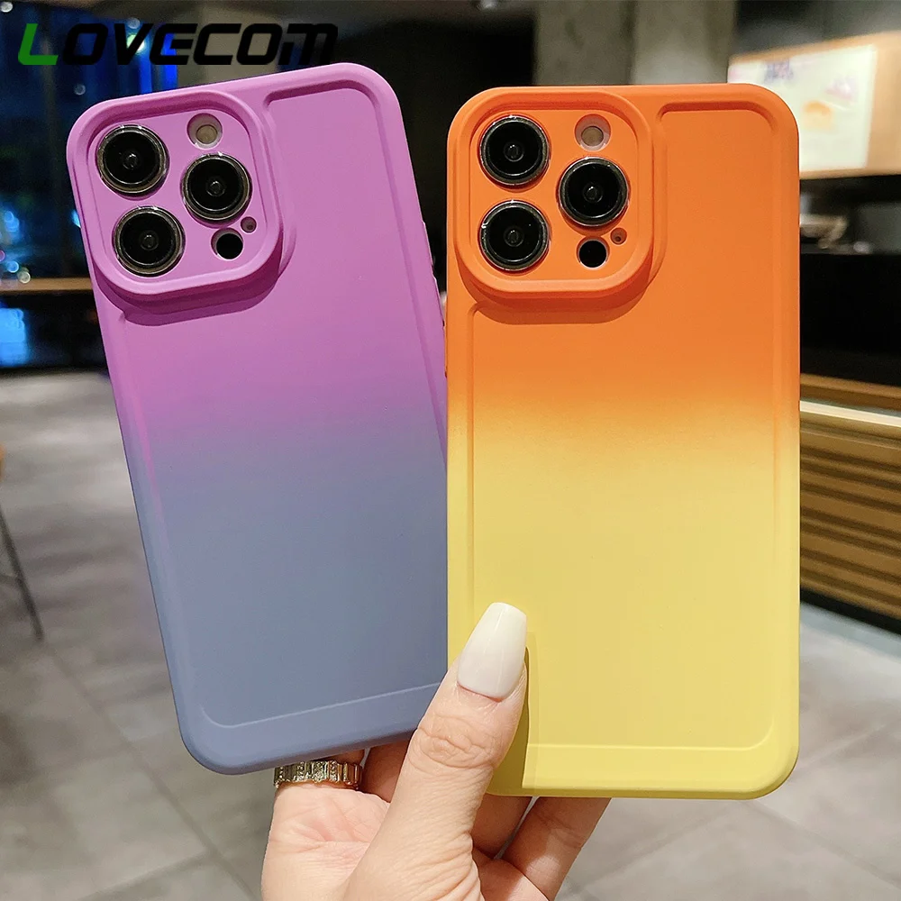 Luxury-Gradient-Color-Phone-Case-For-iPhone-14-13-12-11-Pro-Max-Mini-XS ...