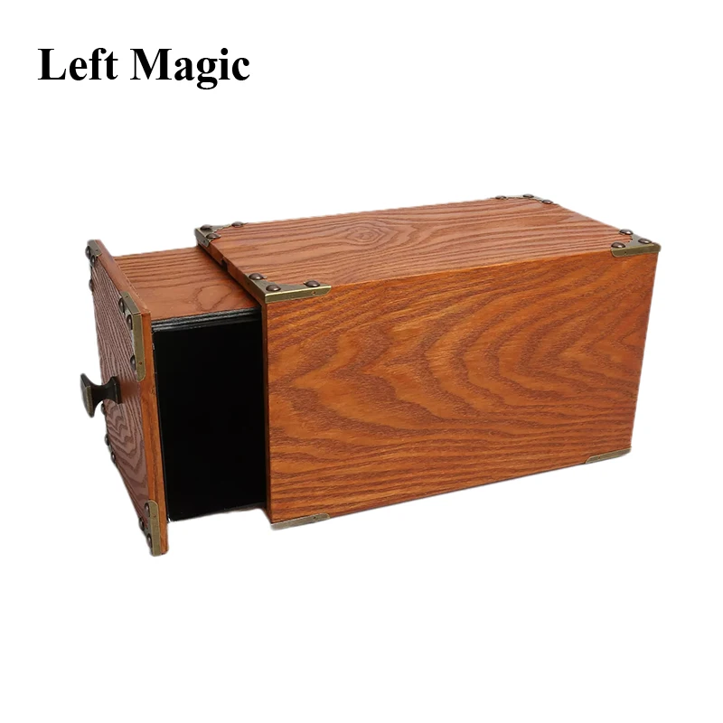 Wooden Drawer Box (28cm*15cm*15cm) Magic Tricks Production Box Appear ...