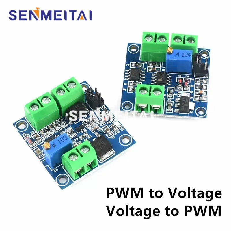 1PCS PWM to Voltage Converter Module 0%-100% to 0-10V for PLC MCU ...
