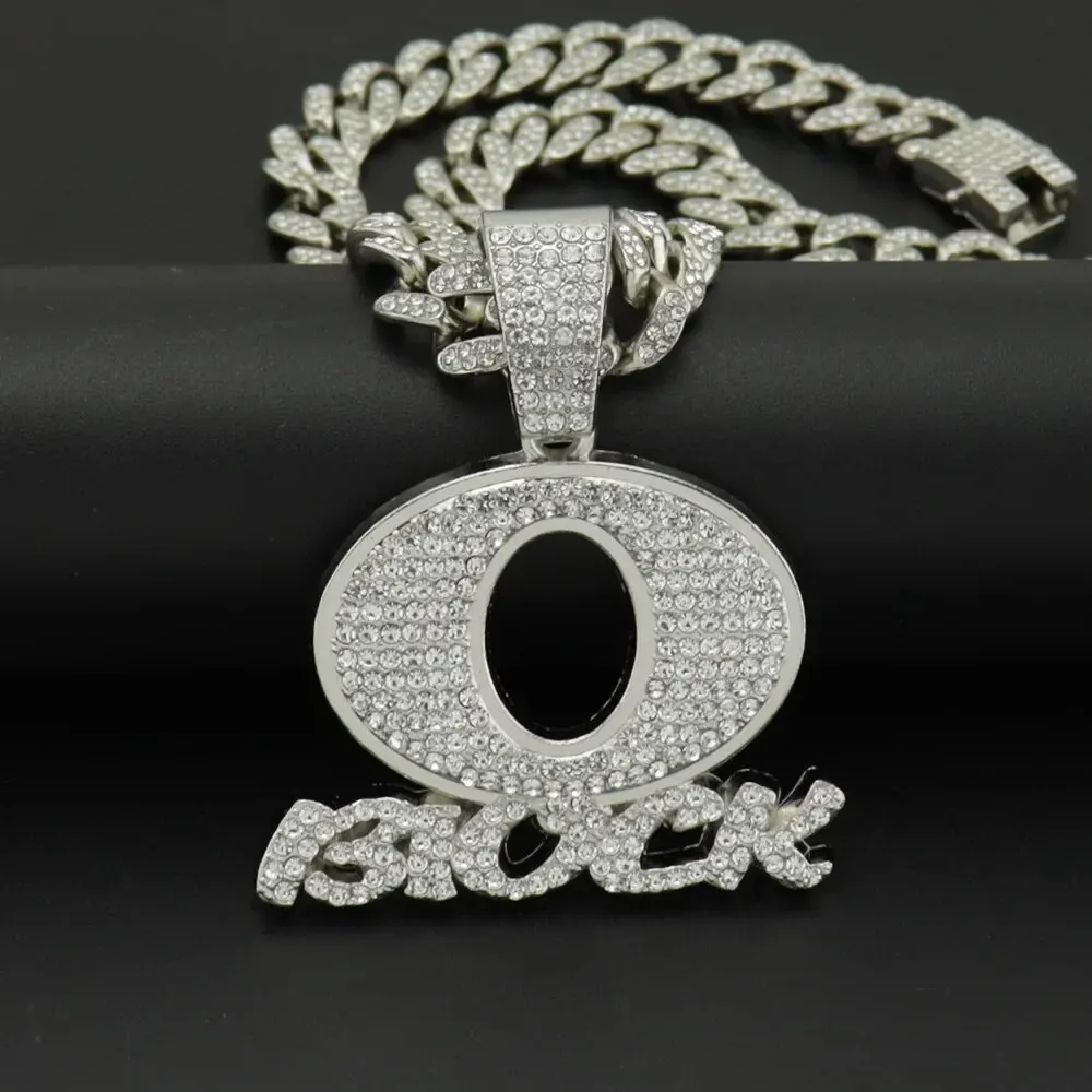 Trendy-Hip-Hop-Oblock-Letter-Pendant-Necklace-Alloy-Inlaid-Punk-Rap ...