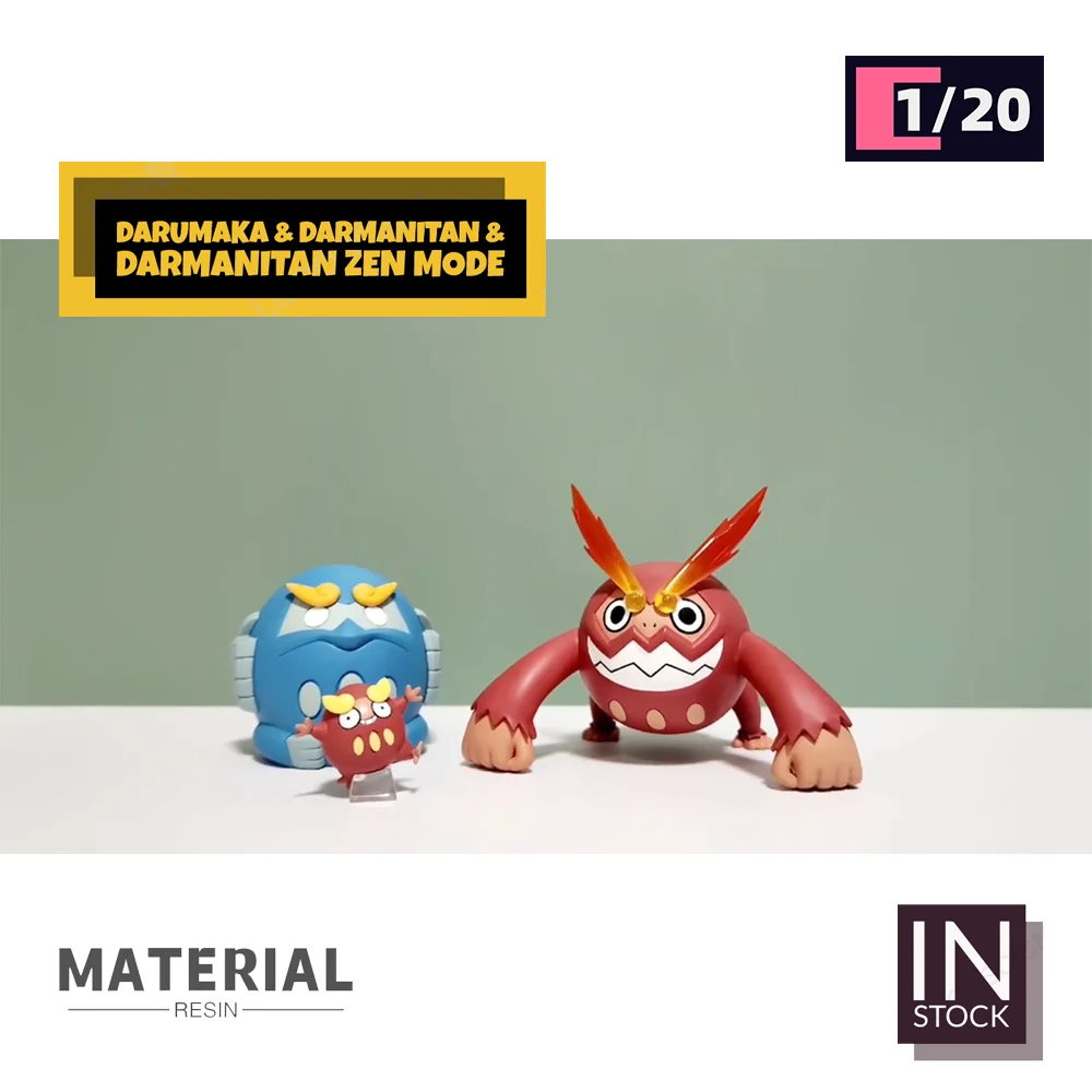 Maruten20 Gamer’s Surprise: Is This 1/20 Scale Darumaka & Darmanitan ...