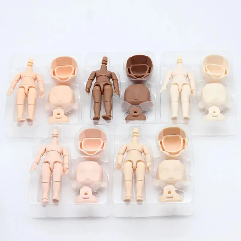 OB11 Body or GSC Head Pink/ Normal/ White/ Coffe Skin Body 1/12 Bjd ...