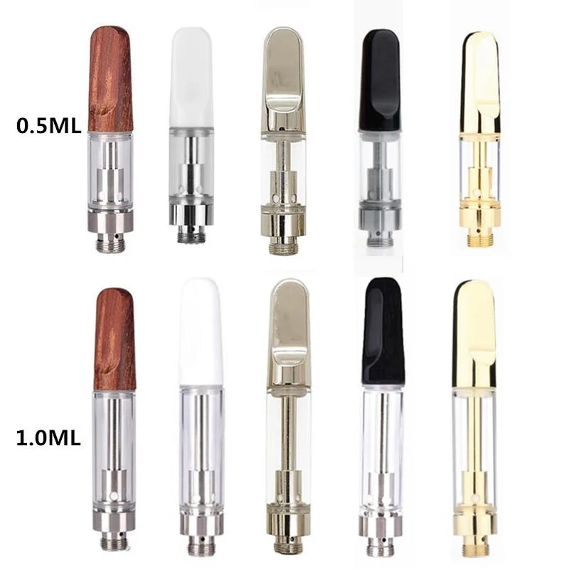 10pcs-TH205-Vape-Cartridges-0-5ml-1-0ml-CC-ell-Atomizers-Ceramic-Coil ...