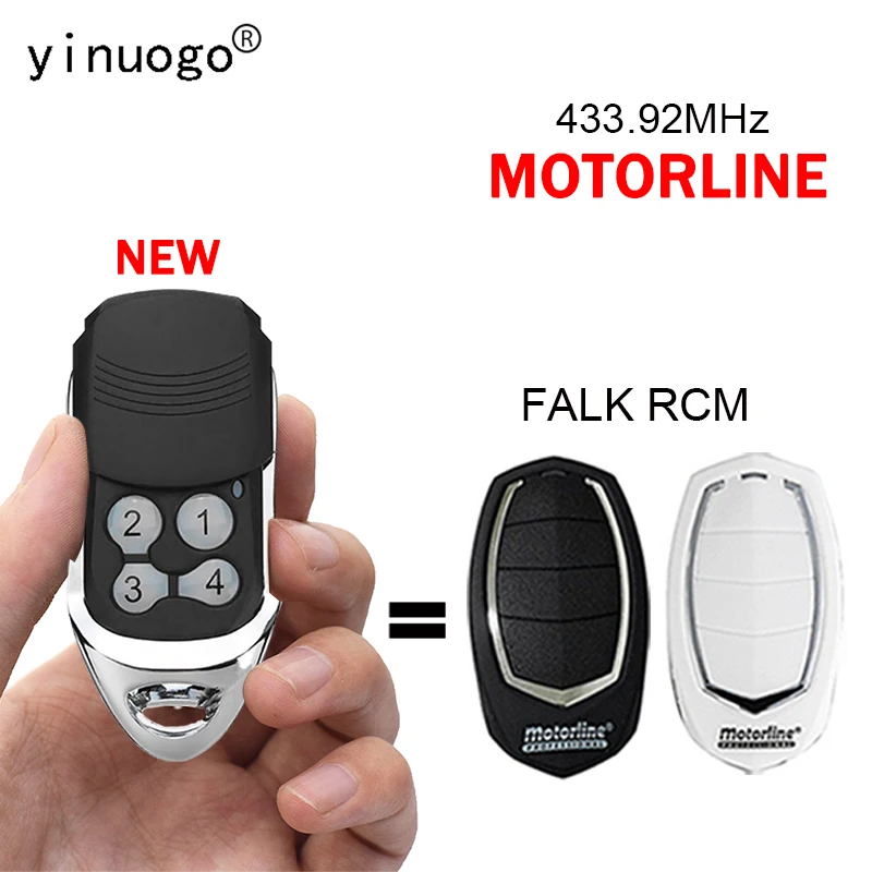 Motorline Falk Rcm Garázskapu Vezérléséhez 433,92Mhz Gördülő Kód 4 ...