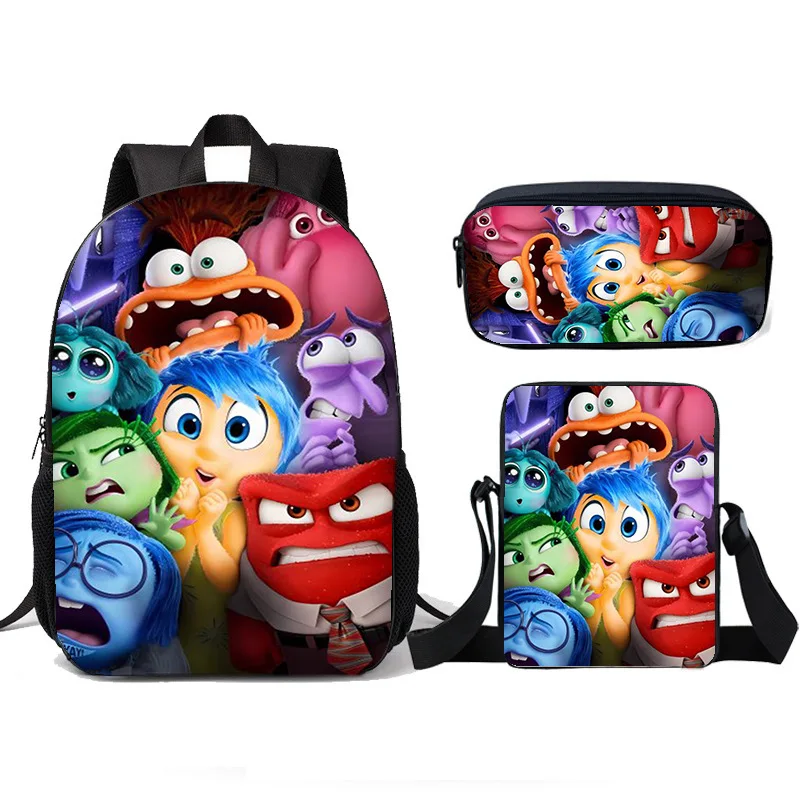 2024 Nuevo Disney Inside Out2 Paquete de tres piezas de libros de ...