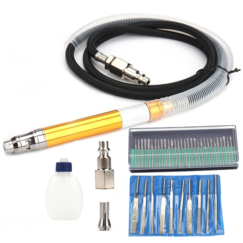 90 Degree Air Grinder 90 Degree Pneumatic Pencil Polisher - 3mm Micro ...