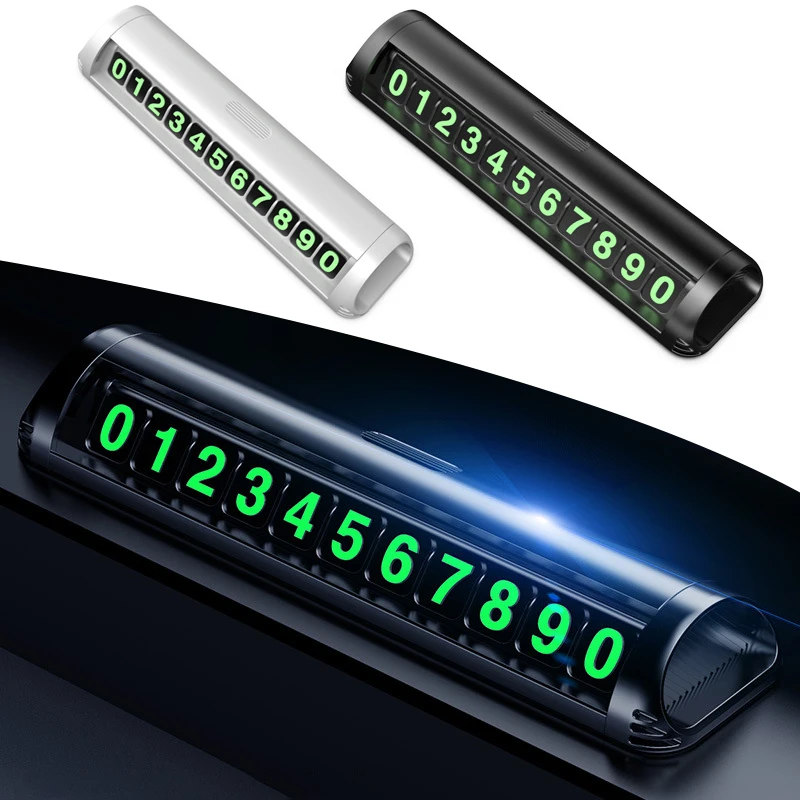 Car-Stop-Temporary-Car-Parking-Card-Phone-Plate-Card-Number-Switch-CAR ...