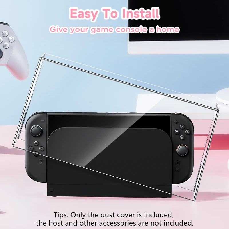 Transparent Acrylic Dustproof & Waterproof Protective Case for Switch2 ...