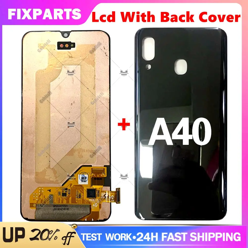 Super-Amoled-A40-2019-Lcd-with-Burn-Shadow-For-Samsung-Galaxy-A40-A405F ...