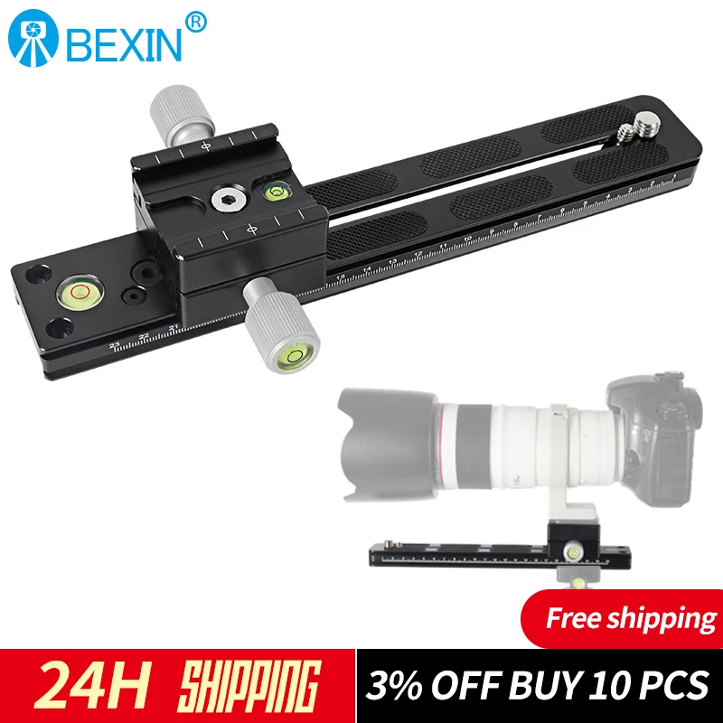 BEXIN-Telephoto-lens-support-plate-camera-lens-bracket-dslr-quick ...